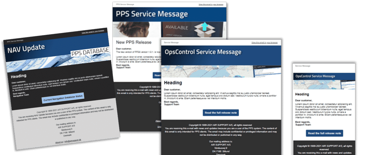 PPS Service Messages | Stay updated at all times